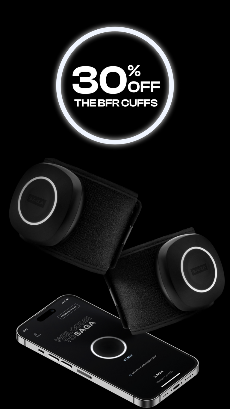 World-Leading Blood Flow Restriction Bands | SAGA Fitness BFR Bands ...